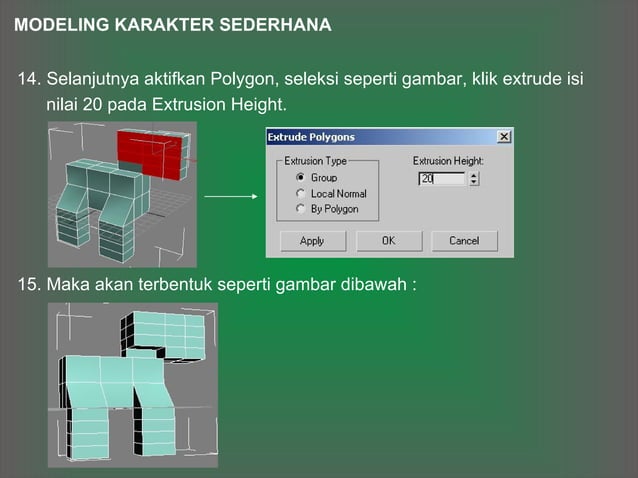 Modeling karakter | PPT