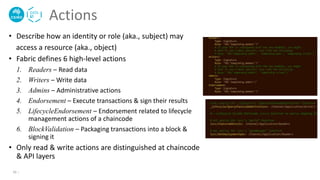 Modeling Multi-Layer Access Control Policies of a Hyperledger-Fabric-Based Agriculture Supply ...