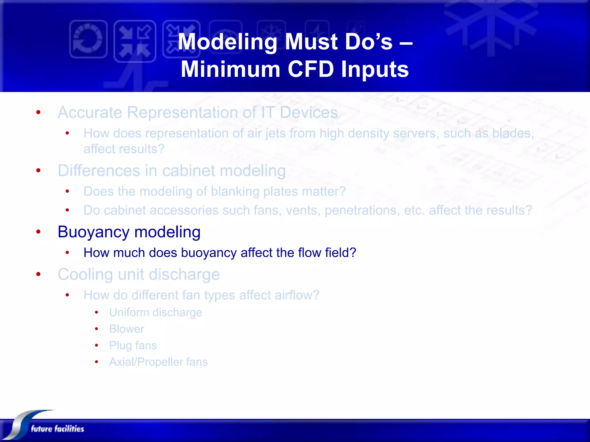 Datacenter Modeling must do - minimum inputs for ensuring accuracy | PPTX | Home Appliances ...