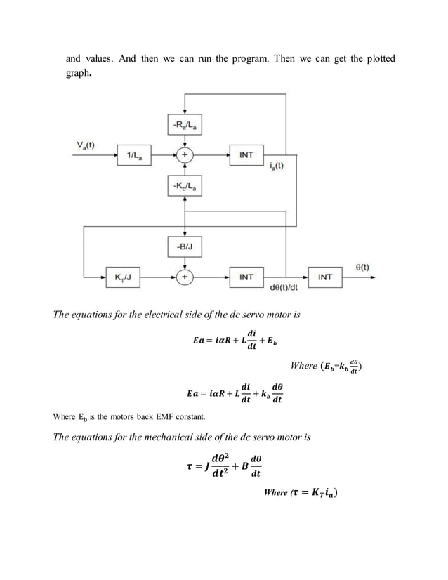 MODELLING OF DC SERVO MOTOR USING MATLAB-SIMULINK | DOCX | Radio Control | Hobbies & Interests