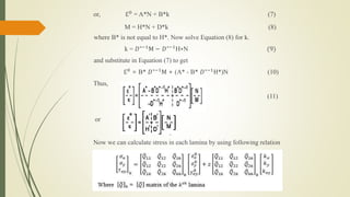 Modeling of elastic properties of laminates | PPT