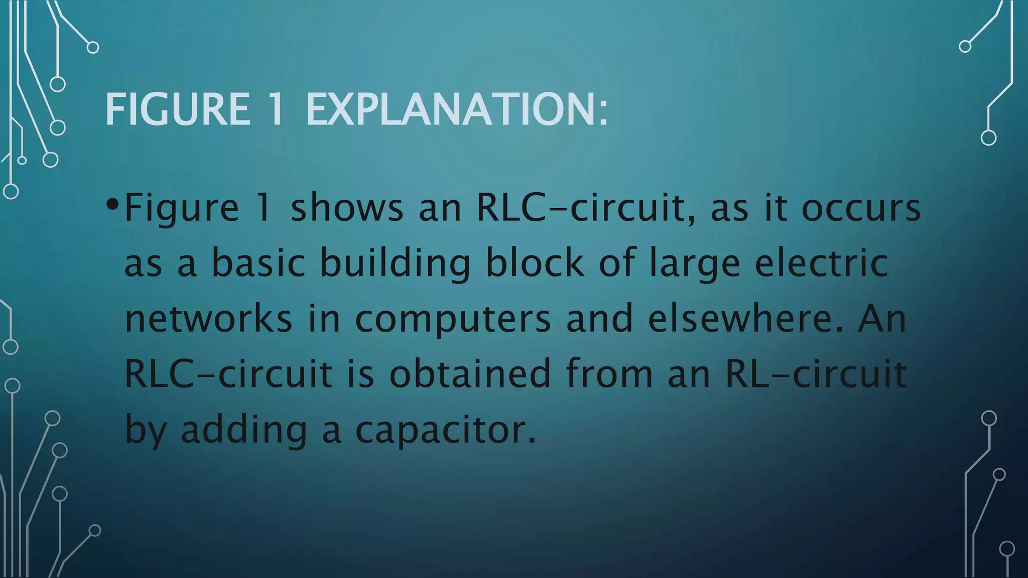 Mathematical Modeling Of Electric Circuit Pptx