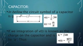 Mathematical Modeling of electric circuit | PPTX