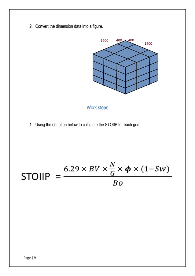 Modeling of OIIP estimation | PDF | Business Accounting & Finance ...