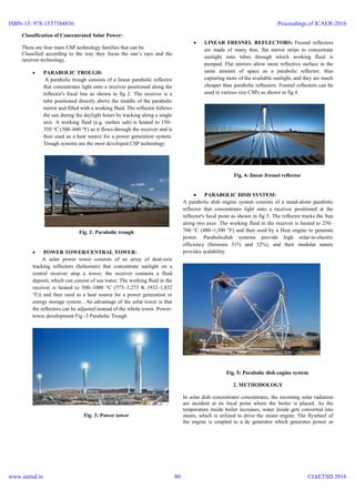 iaetsd Modeling of solar steam engine system using parabolic | PDF ...