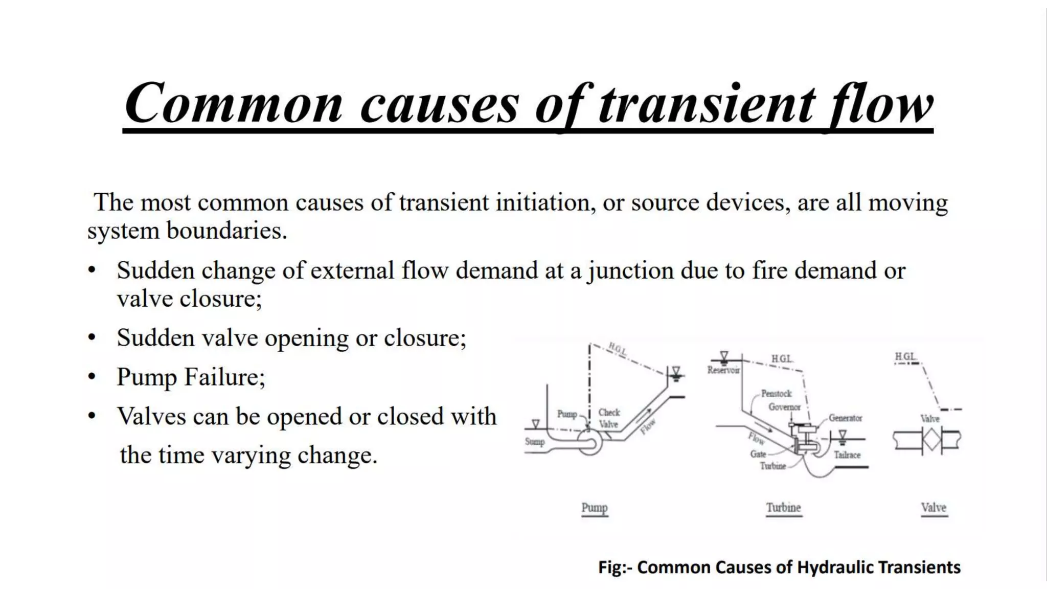 MODELING OF TRANSIENT FLUID FLOW IN THE SIMPLE [Autosaved].pptx