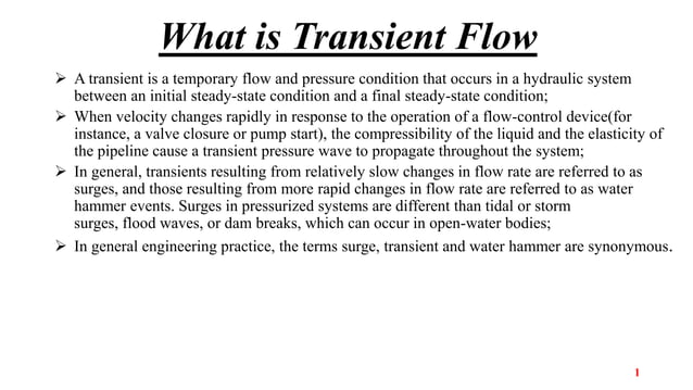 Modeling of transient fluid flow in the simple pipeline system | PDF | Physics | Science