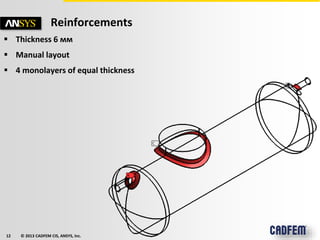 Modeling of underground horizontal composite tank | PPTX