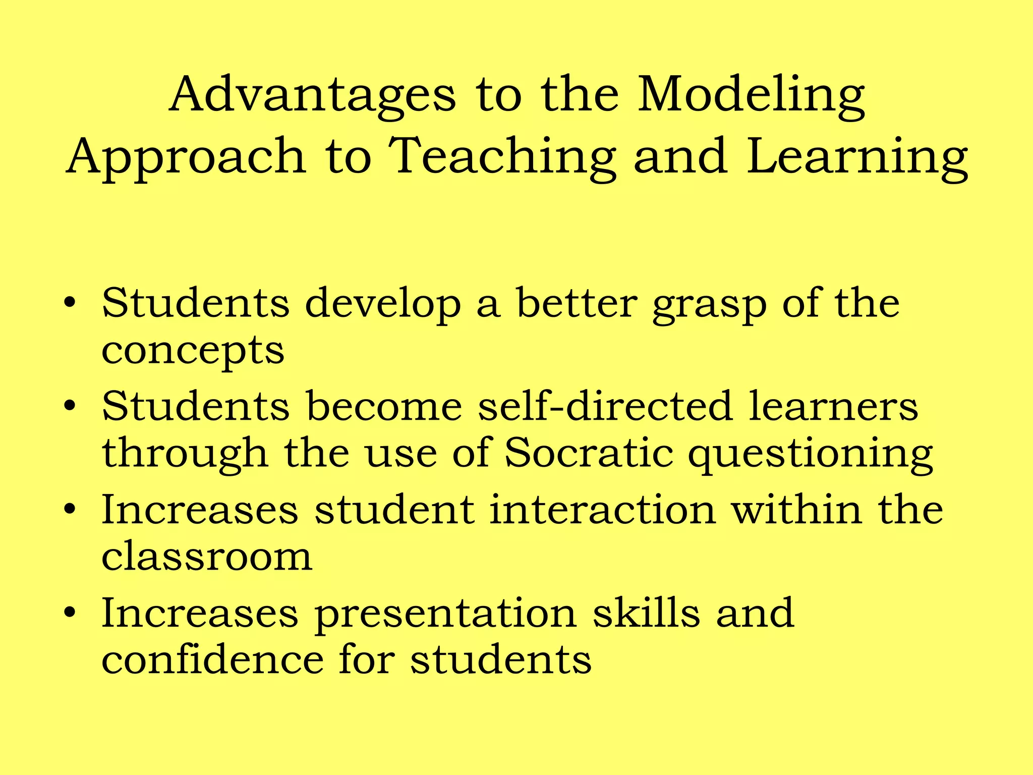 Modeling physics presentation | PPTX