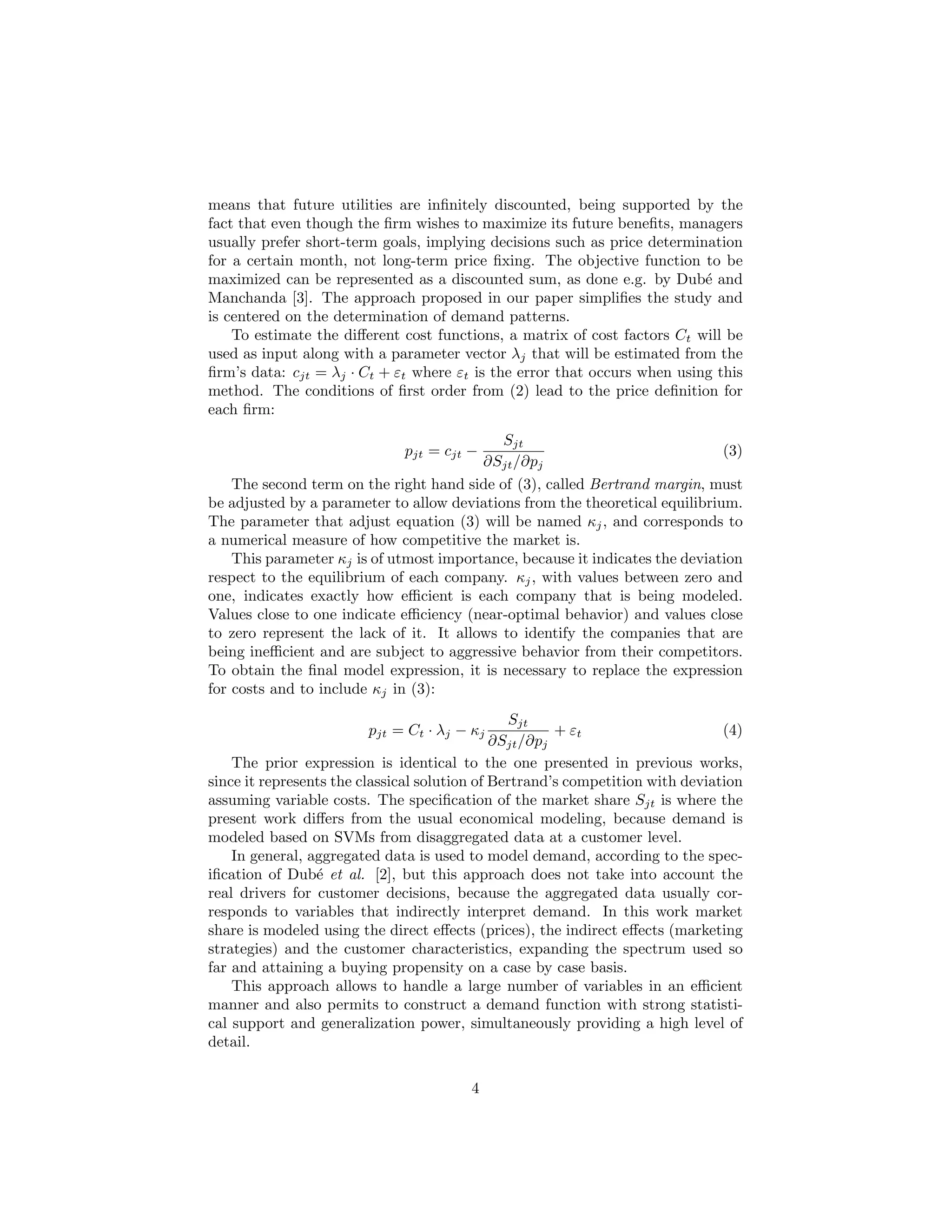 Modeling Pricing Strategies Using Game Theory And Support Vector Machines Pdf