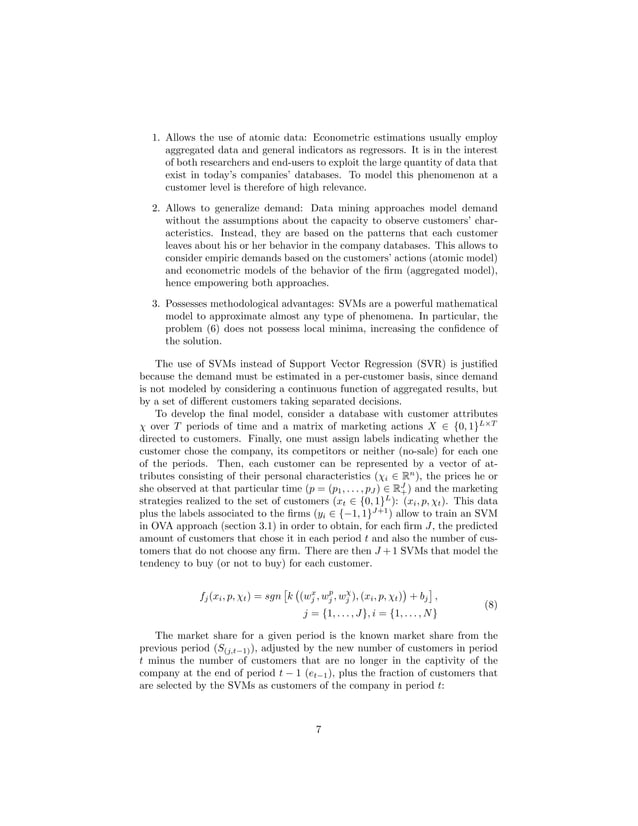 Modeling Pricing Strategies Using Game Theory And Support Vector Machines Pdf