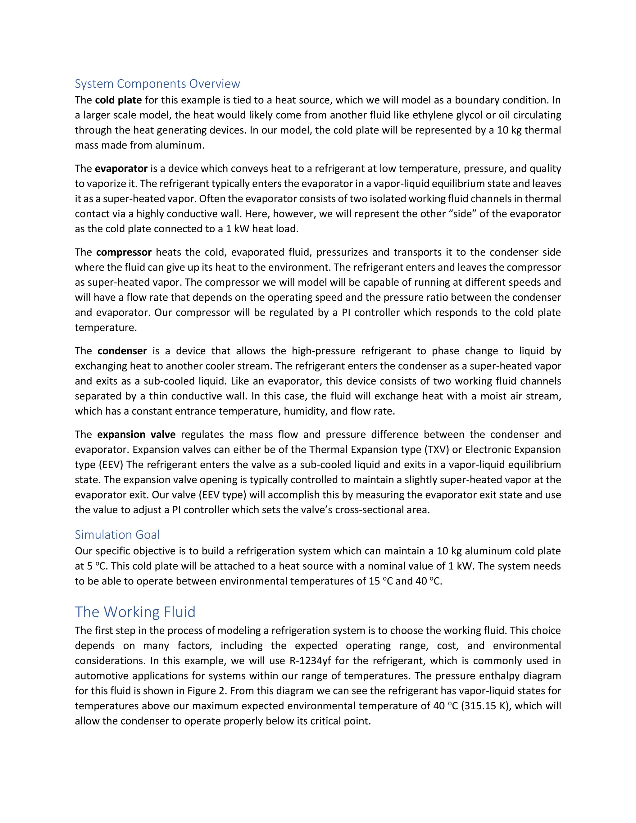 Modeling Refrigeration Systems in Simscape.pdf | Chemistry | Science