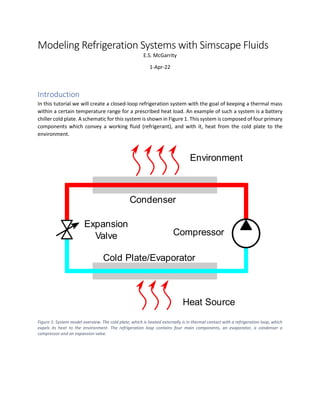 Modeling Refrigeration Systems in Simscape.pdf | Chemistry | Science