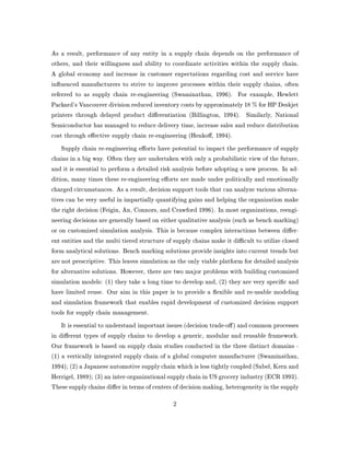 Modeling Supply Chain | PDF