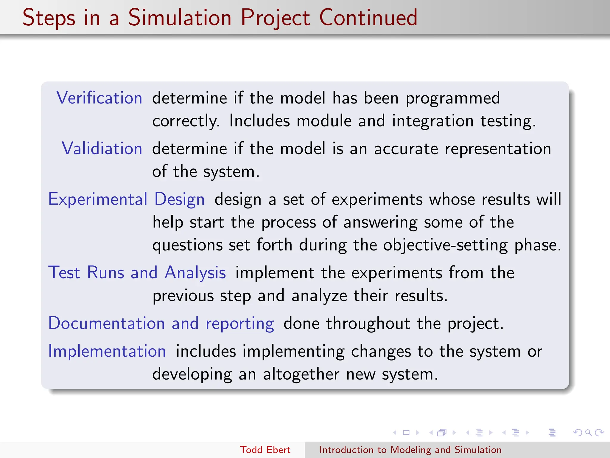 Introduction to Modeling and Simulation | PPT | Free Download