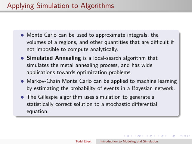 Introduction to Modeling and Simulation | PPT | Free Download