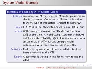 Introduction to Modeling and Simulation | PPT | Free Download