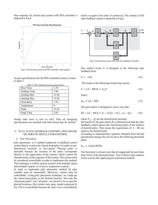 Modeling, simulation and control of a robotic arm | PDF