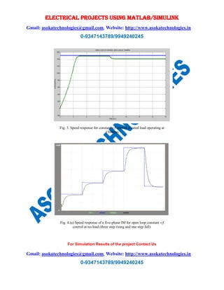 Modeling, Simulation and Implementation of a Five-Phase Induction Motor Drive System | PDF