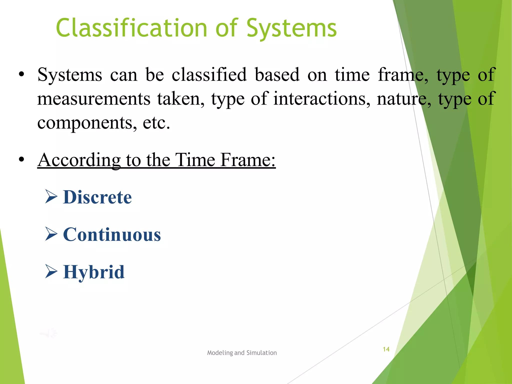 Modelingandsimulationch01lecture 2pptx Free Download