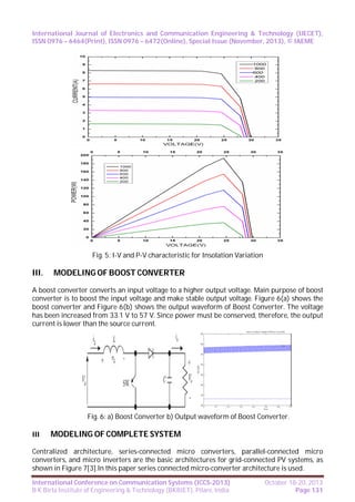 Modeling & simulation of grid connected photovoltaic system | PDF