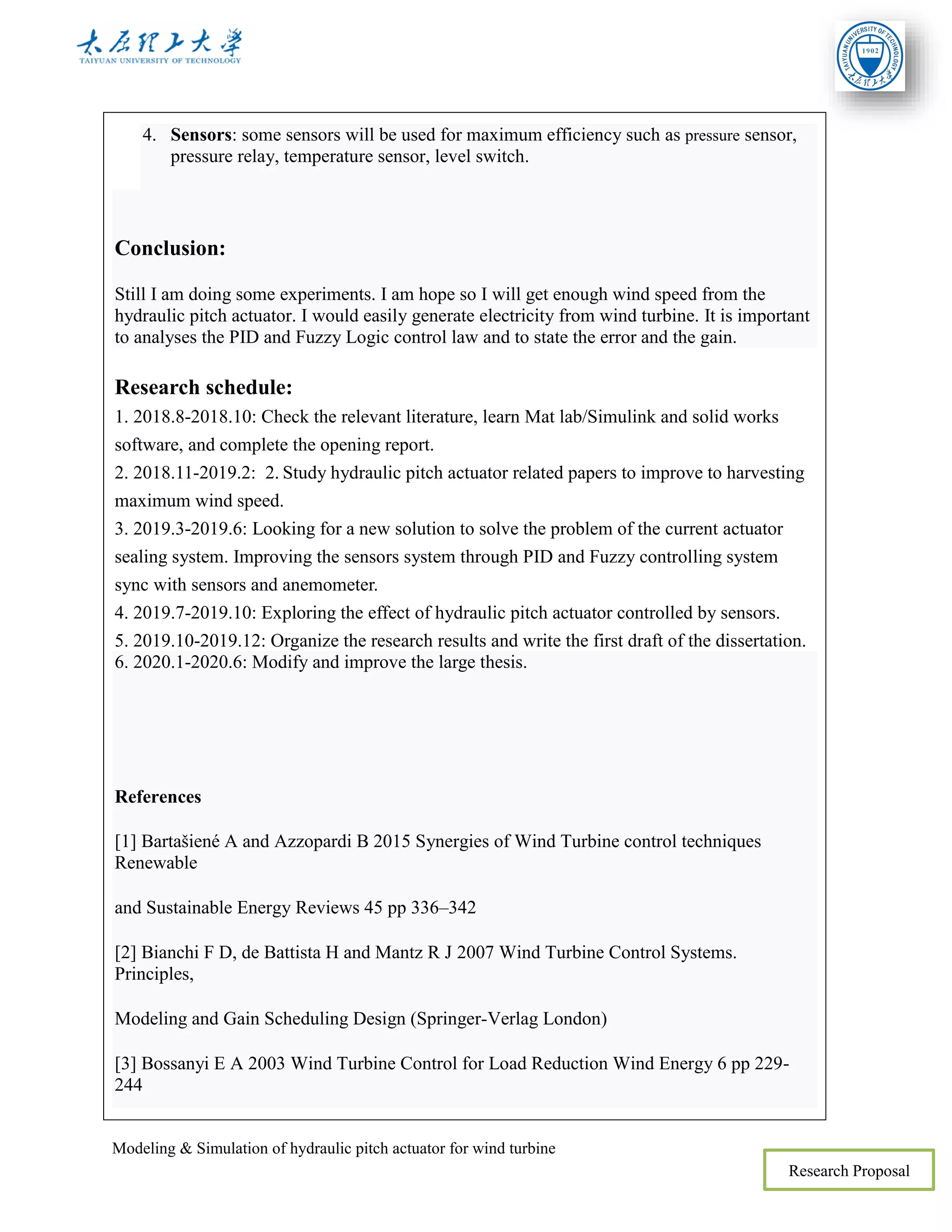 Modeling & simulation of hydraulic pitch actuator for wind turbine. | PDF
