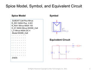 Modeling Solar Cell | PPT