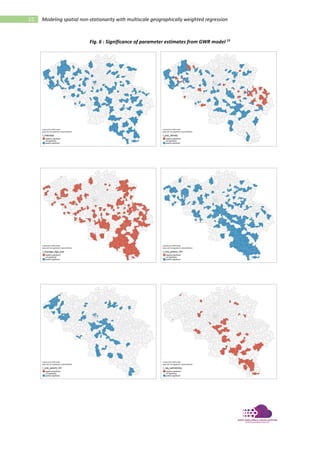 Modeling spatial non-stationarity with multiscale geographically weighted regression | PDF