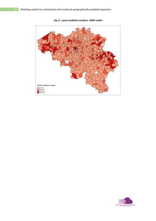 Modeling spatial non-stationarity with multiscale geographically weighted regression | PDF