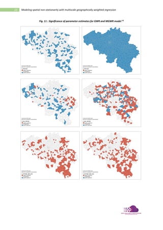 Modeling spatial non-stationarity with multiscale geographically weighted regression | PDF