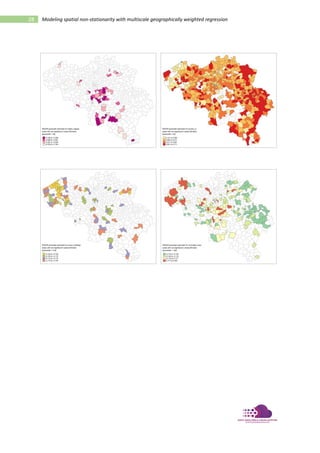 Modeling spatial non-stationarity with multiscale geographically weighted regression | PDF