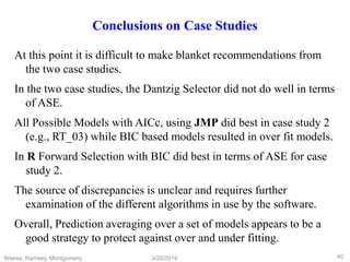 Modeling strategies for definitive screening designs using jmp and r | PPTX