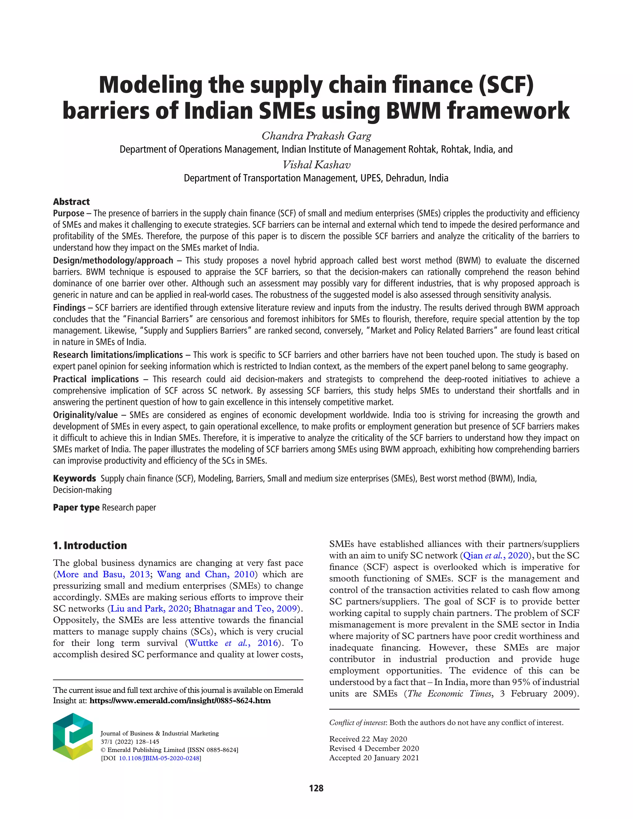 Modeling_Supply Chain Finance Barriers.pdf