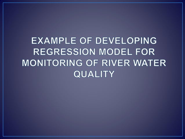 Modeling using gis | PPTX