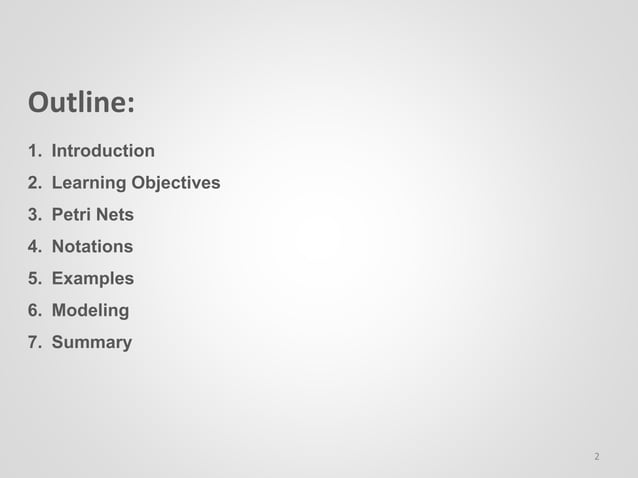 Modeling with petri nets | PPTX