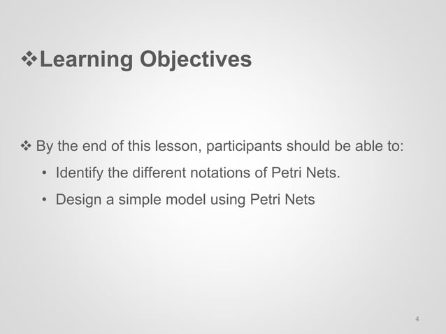 Modeling with petri nets | PPTX