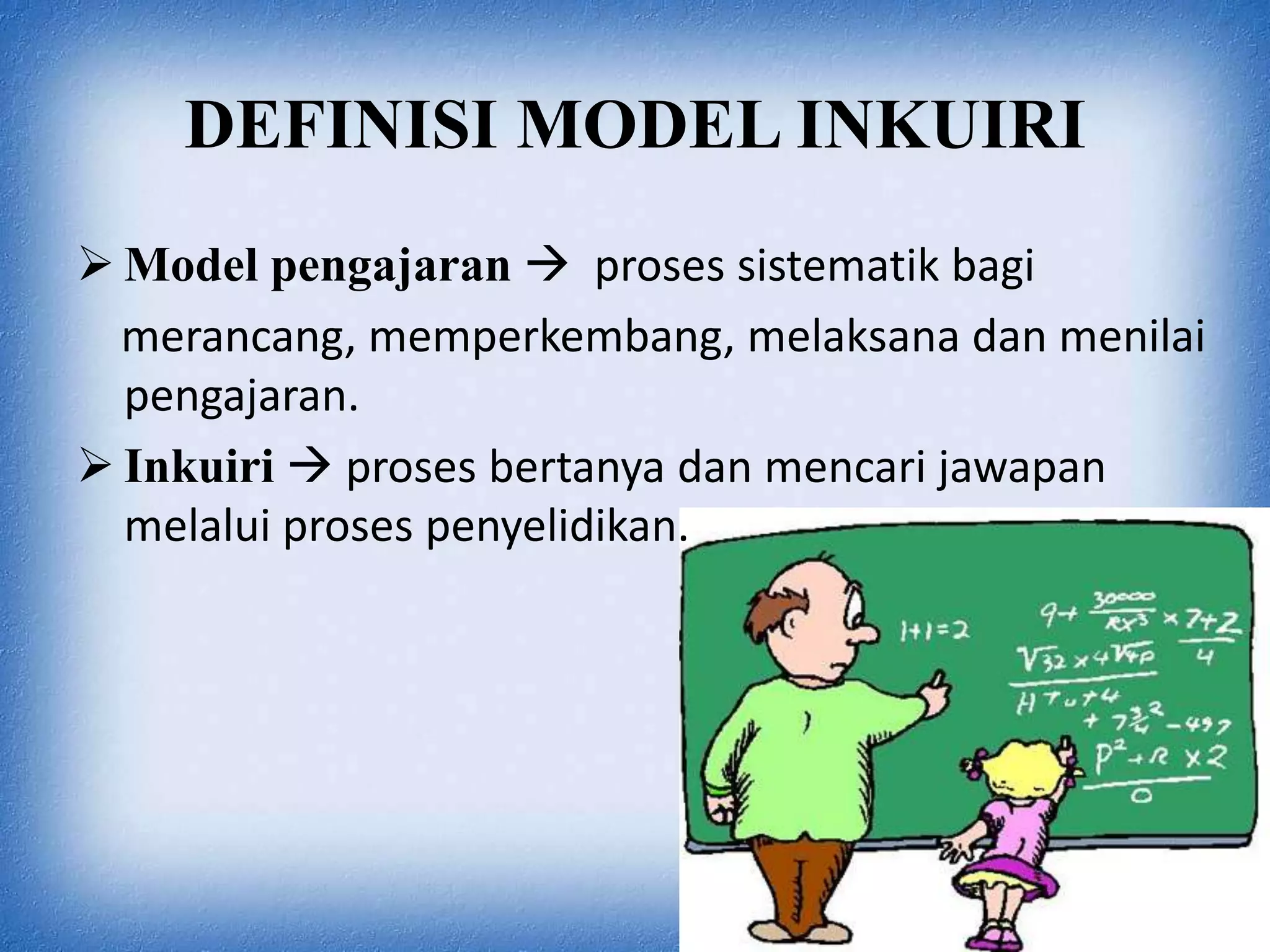 Model inquiri | PPTX