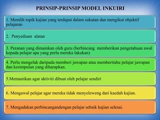 Model inquiri | PPTX