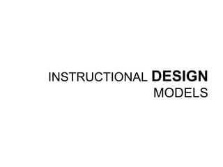 Model instructional design TP14 | PPT
