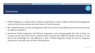 Model Integration | PPT