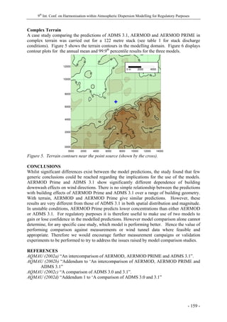Model Intercomparison Between Adms 3.1, Aermod And Aermod Prime | PDF ...