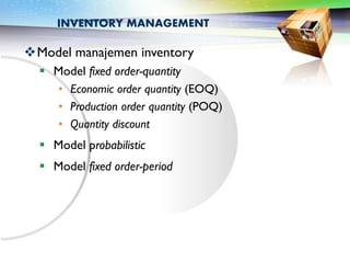 Model inventory management | PDF