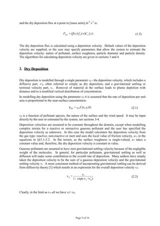 Modelisation Des Depot Humides Et Seche No Restriction | PDF