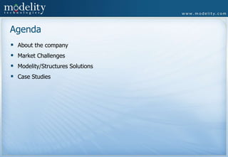 Modelity structures presentation | PDF