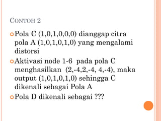 Model Jaringan Hopfield | PDF