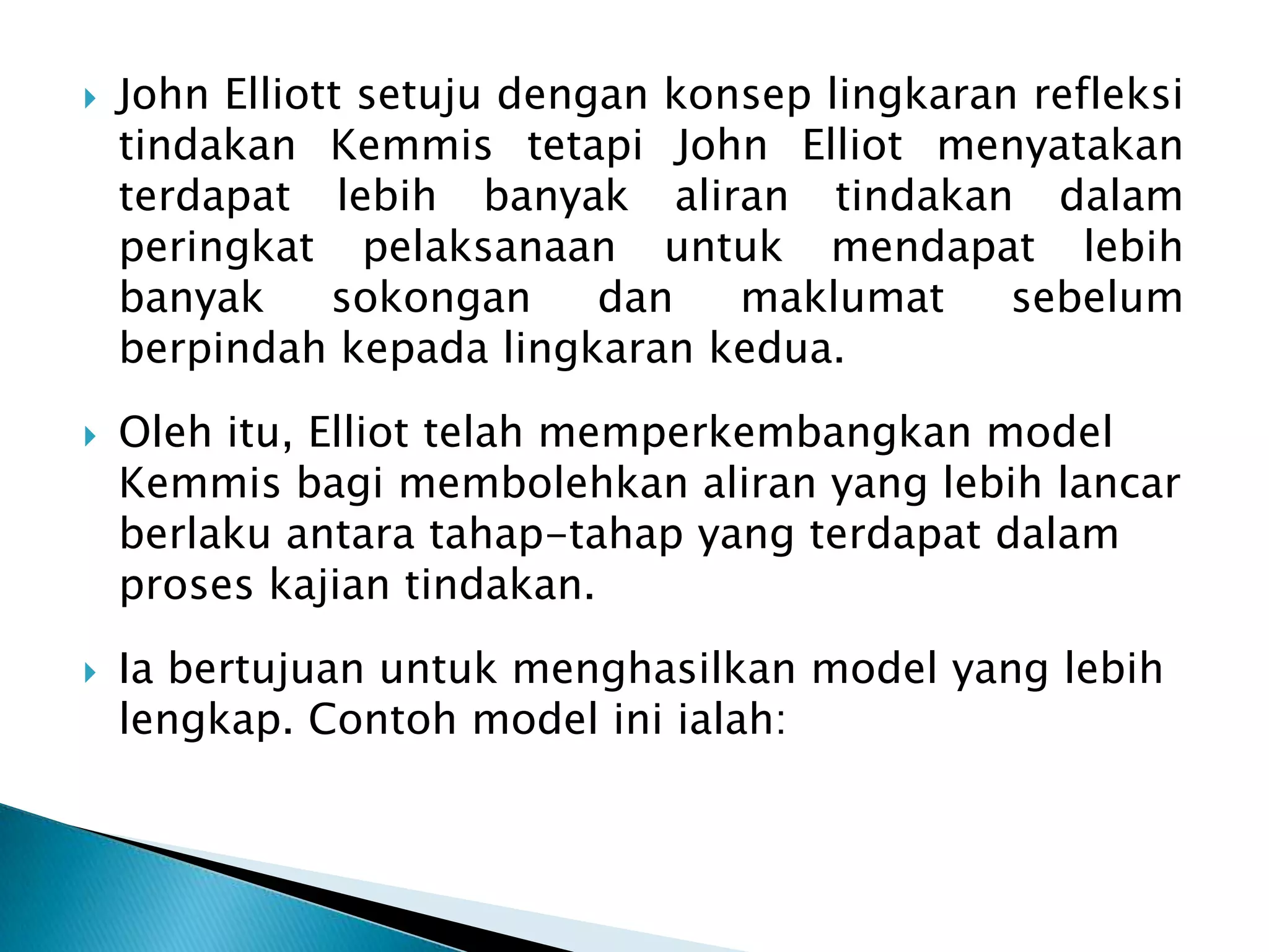 Model Kajian Tindakan John Elliott | PPTX
