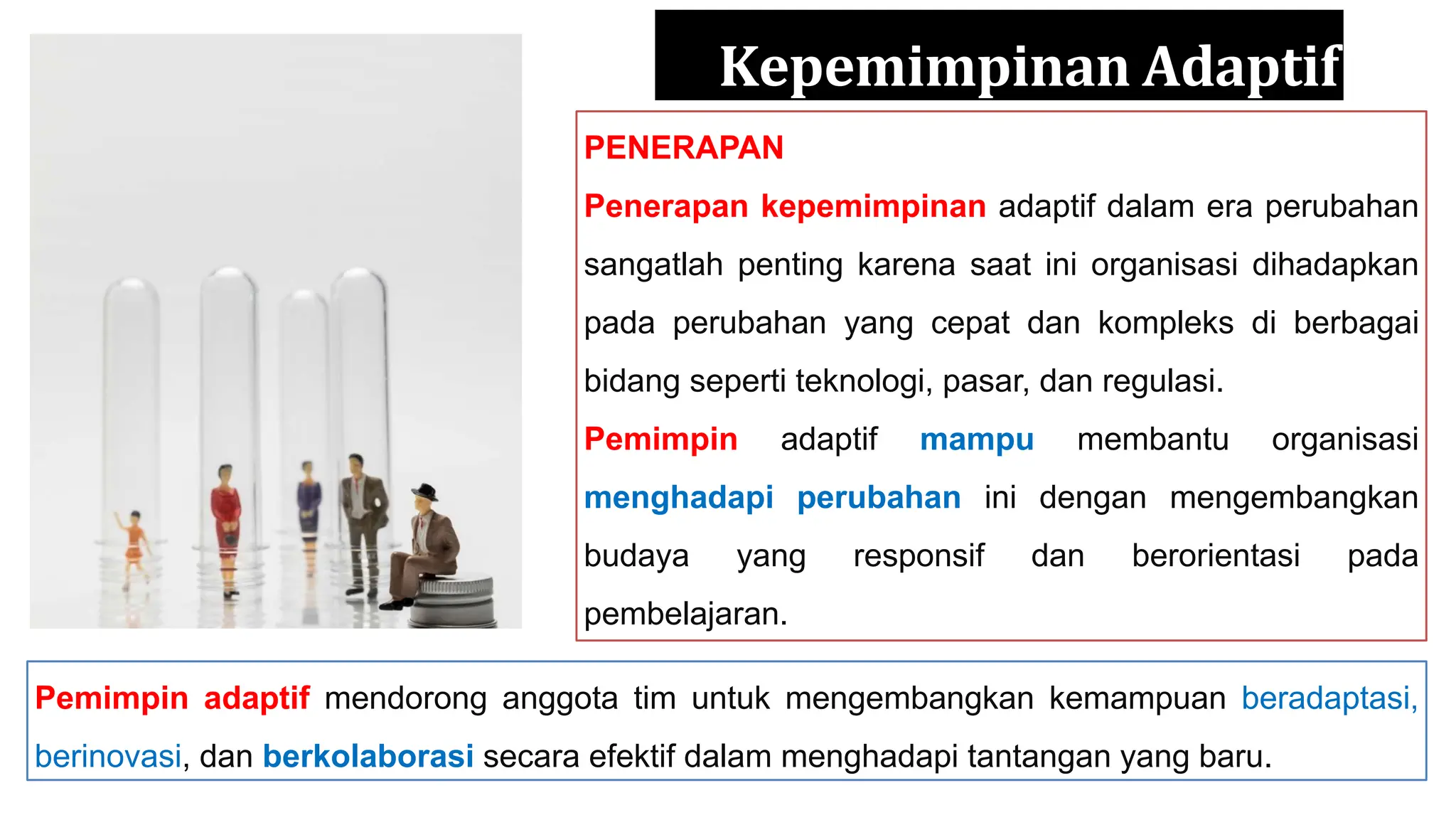 Model Kepemimpinan Perubahan. Sub Materi dari manajemen Perubahan | PPTX