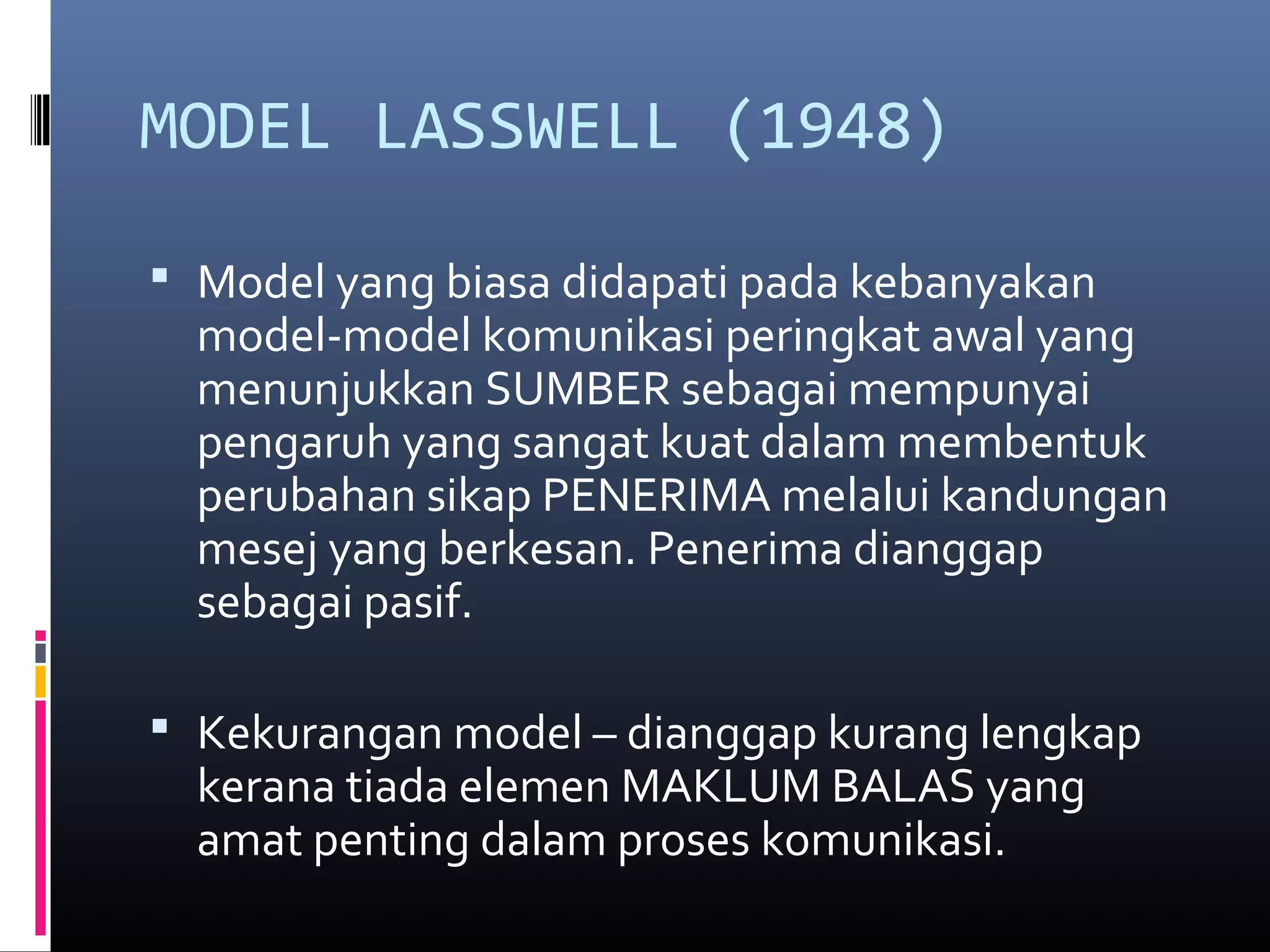 Model komunikasi | PPT