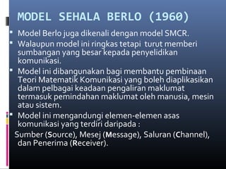 Model komunikasi | PPT