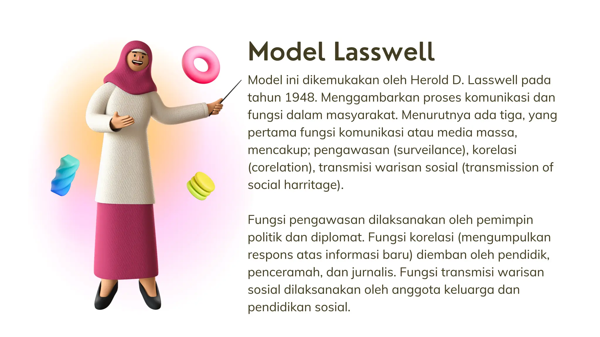 Presentasi Tentang Model Dalam Komunikasi | PDF